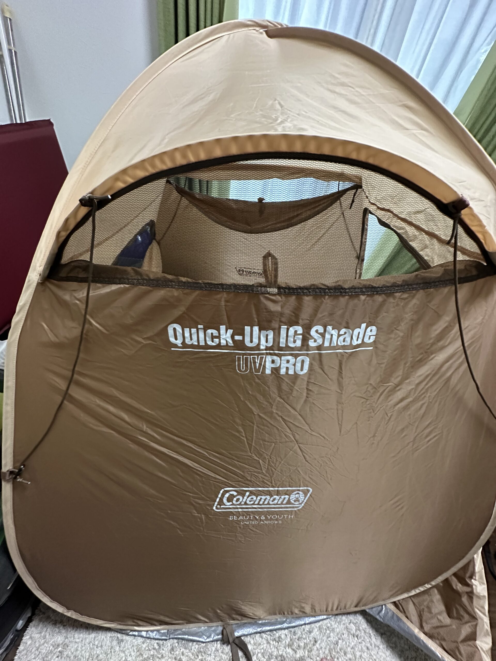 【畳み方は？】コールマン クイックアップIGシェードをレビュー | エンジニアのチルタイム